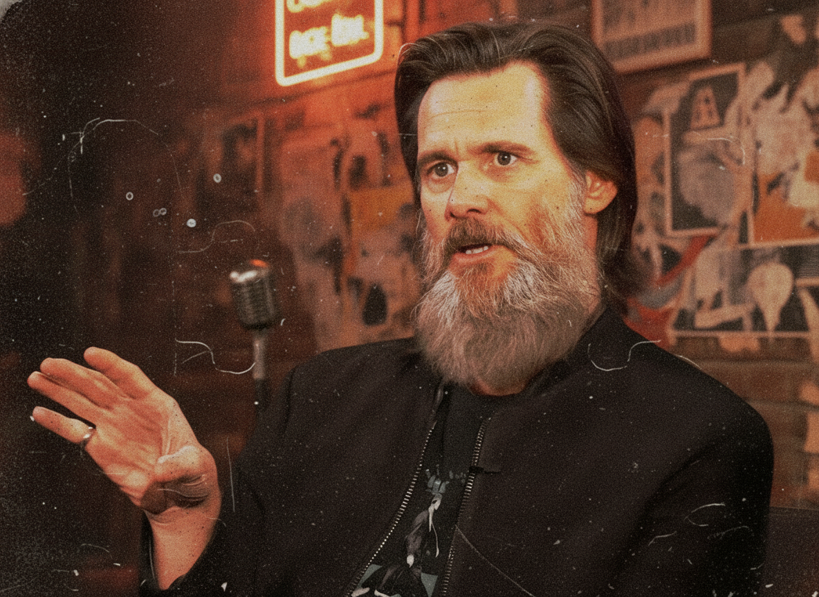 Jim Carrey Reveals His Top Two Rock and Roll Anthems Ever